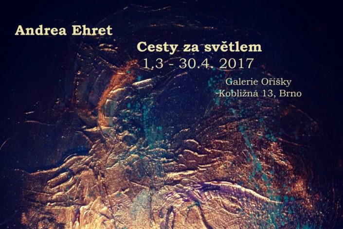 VÝSTAVA ANDREA EHRET | Oříšky Kobližná Brno